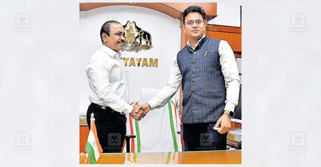 കലക്ടർ ചേതൻ കുമാർ മീണ ചുമതലയേറ്റു: ‘പുരോഗതിക്ക് ആവശ്യം വലിയ പദ്ധതിക ...