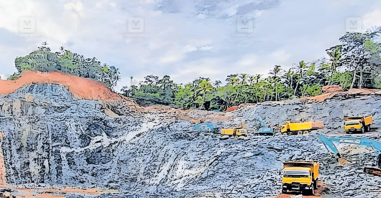 തുറയൂർ തങ്കമല ക്വാറി: ഉറക്കം കെടുത്തി അപകടഖനനം; നാട്ടുകാർ ഉരുൾപൊട്ട ...