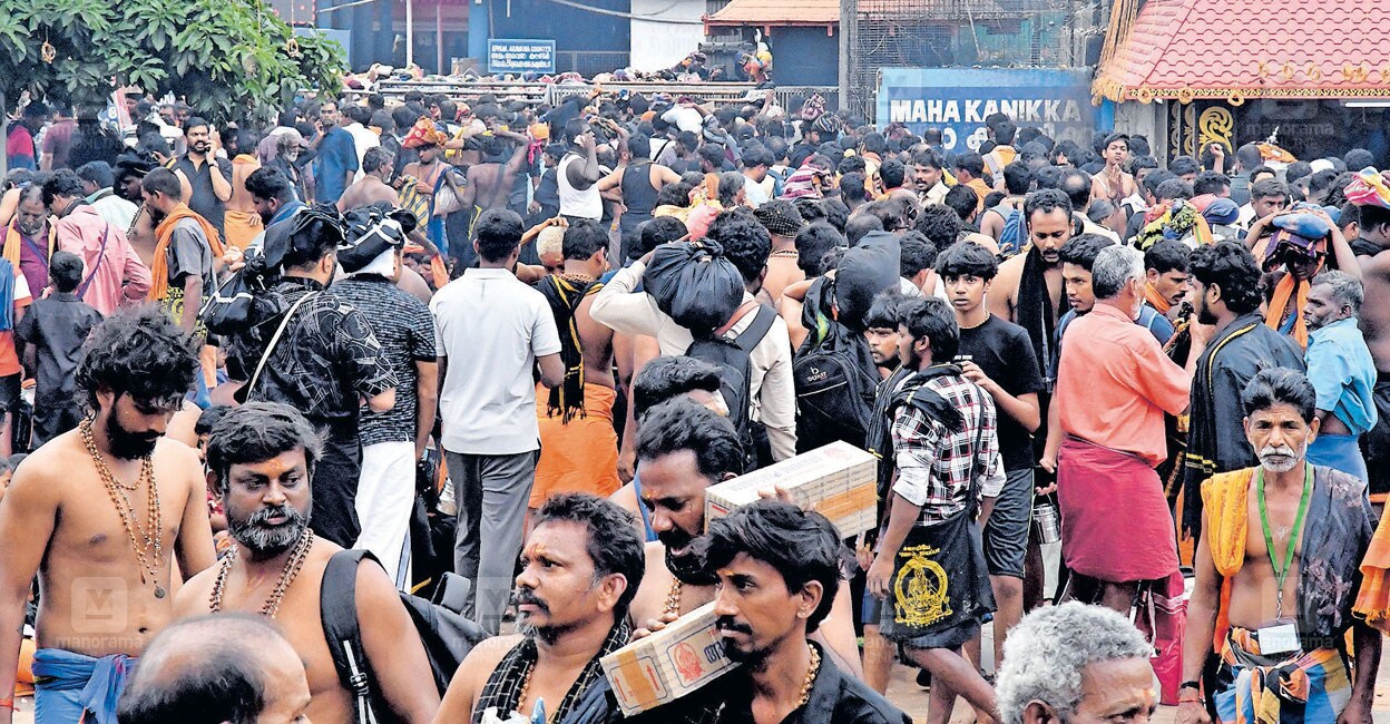 മണ്ഡലകാലം തുടങ്ങി 18 ദിവസം; തീർഥാടകരുടെ എണ്ണം 15 ലക്ഷം കടന്നു ...
