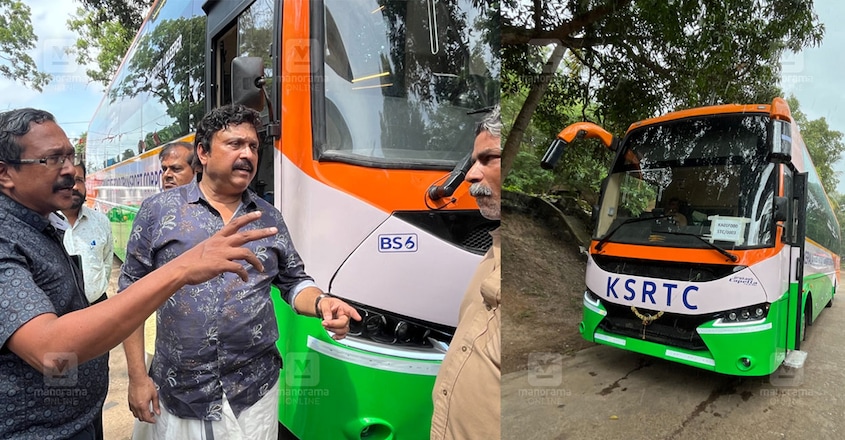 കെഎസ്ആര്‍ടിസിയുടെ പുത്തന്‍ ബസുകള്‍ എത്തിത്തുടങ്ങി; ബസുകള്‍ ഓടിച്ചു നോക്കി മന്ത്രി | KSRTC new ...