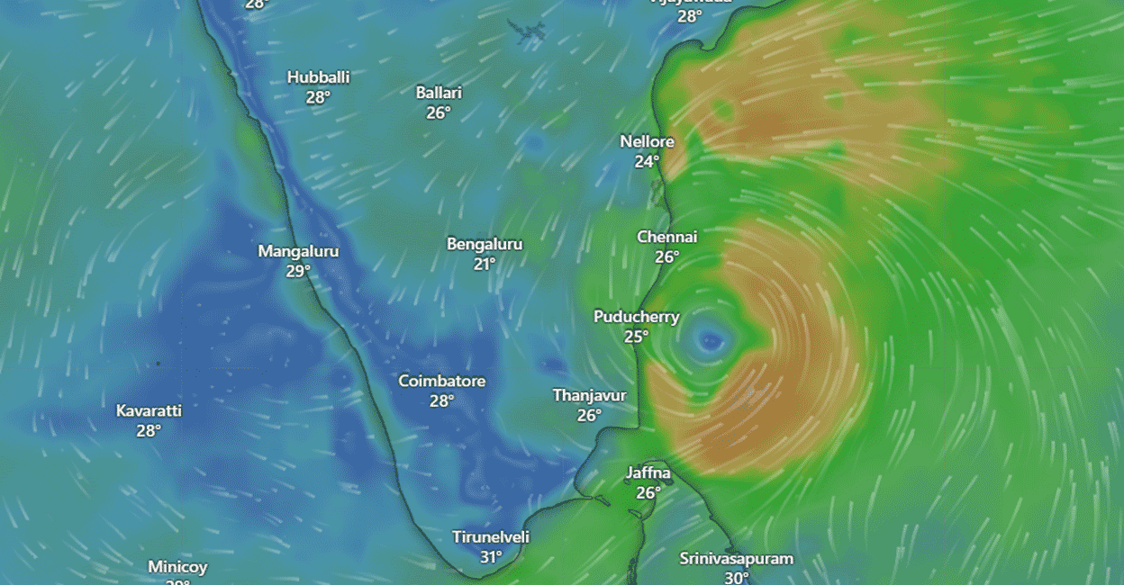 ‘ദിത്വ’യുടെ ശക്തി കുറഞ്ഞു; തമിഴ്നാട്ടിൽ പെരുമഴ, കേരളത്തിൽ കുളിര്- Ditwah | Cyclone | Environment ...