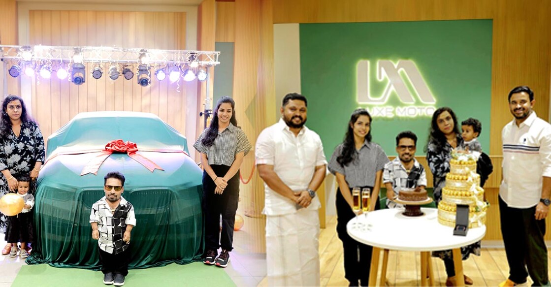 ഇനി യാത്രകൾ തുടരും; ബിഎംഡബ്‌ള്യുവിന്റെ ആഡംബരത്തിൽ ഗിന്നസ് പക്രു ...