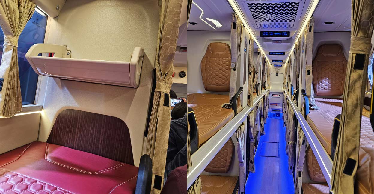 ബെൻസിന്റെ ഷാസിയിൽ എംജിയുടെ പുതിയ സ്ലീപ്പർ ബസ് - MG Coach Launches Tigra ...