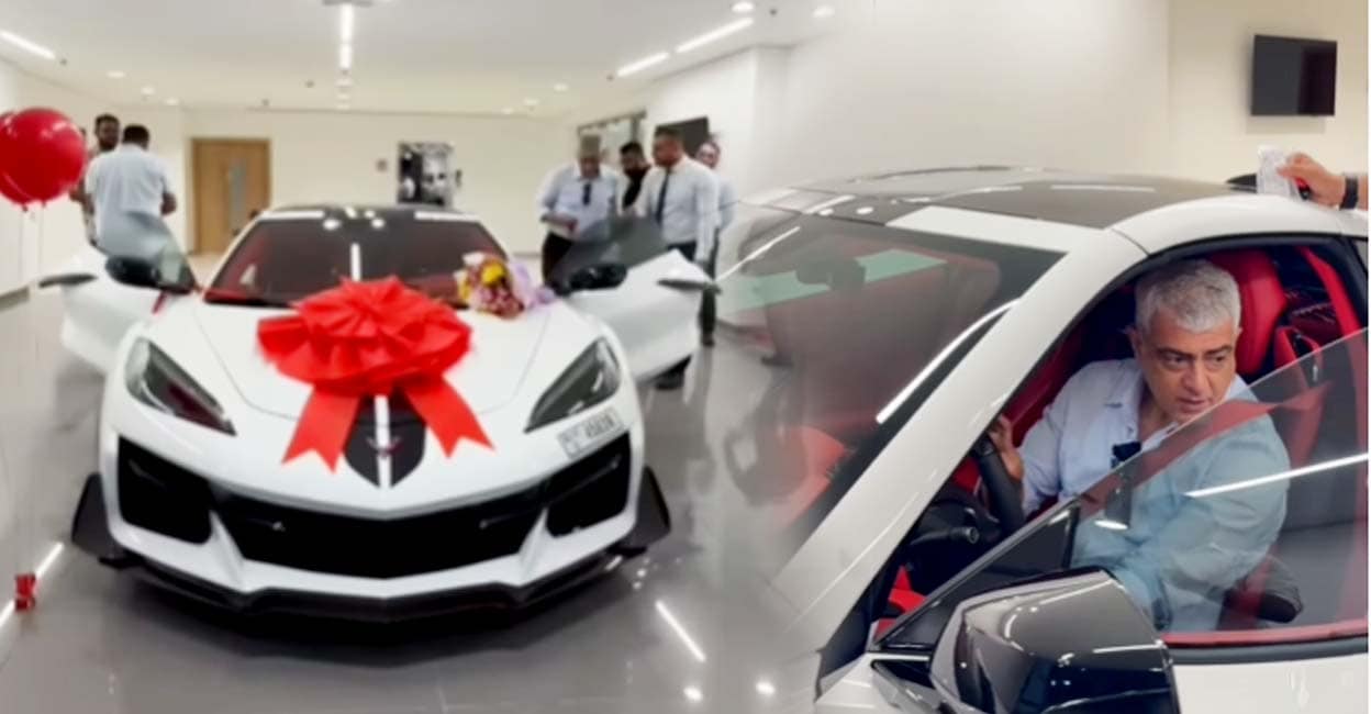 മെക്‌ലാരന് പിന്നാലെ ഷെവർലെ സൂപ്പർ കാറും; വാഹന പ്രേമികളുടെ 'തല' അജിത്ത് ...