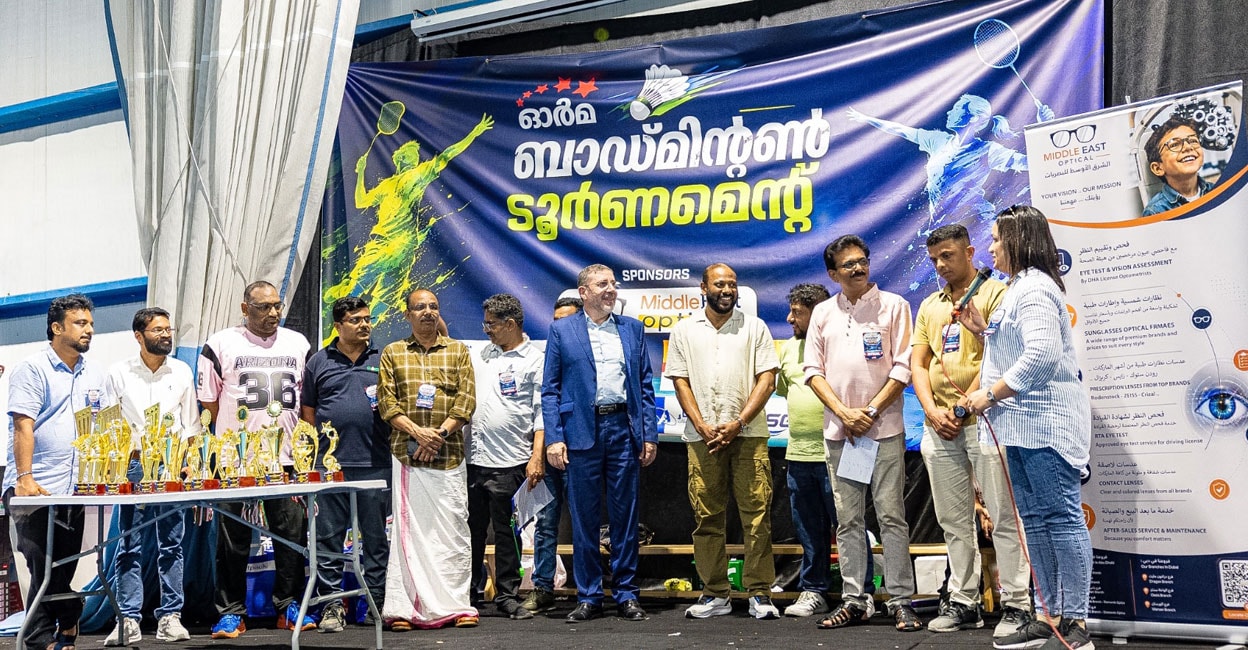 ഓർമ ബാഡ്മിന്റൺ ടൂർണമെന്റ് | അൽഖൂസ്, ബർദുബായ്, ഖിസൈസ് മേഖലകൾക്ക് കിരീടം ...