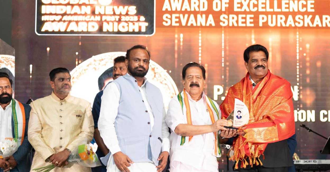 കെ.പി. വിജയന് ‘സേവനശ്രീ’ പുരസ്‌കാരം സമ്മാനിച്ചു - K.P. Vijayan | Sevana ...