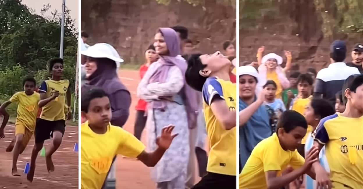 'ഈ ഓട്ടമത്സരത്തിൽ ആരാണ് ശരിക്കും വിജയി'; മുന്നിൽ നിന്നയാൾ ഓടി തള ...