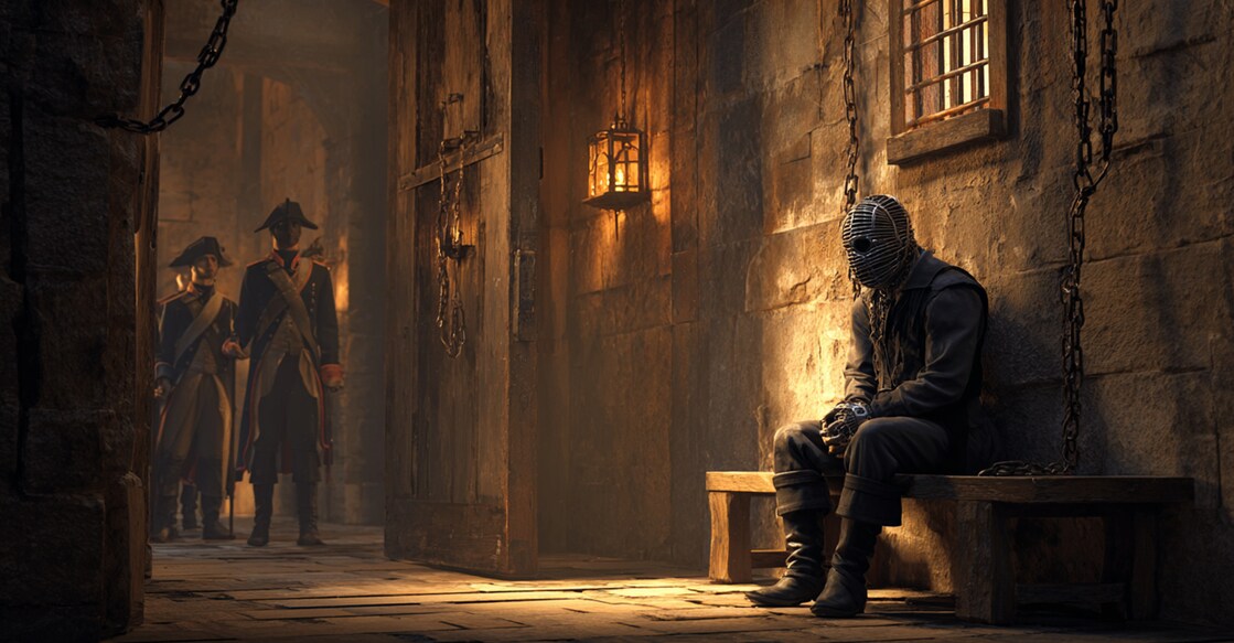 34 വർഷം മുഖംമൂടി ധരിച്ച തടവുകാരൻ - The Man in The Iron Mask | Iron Mask ...