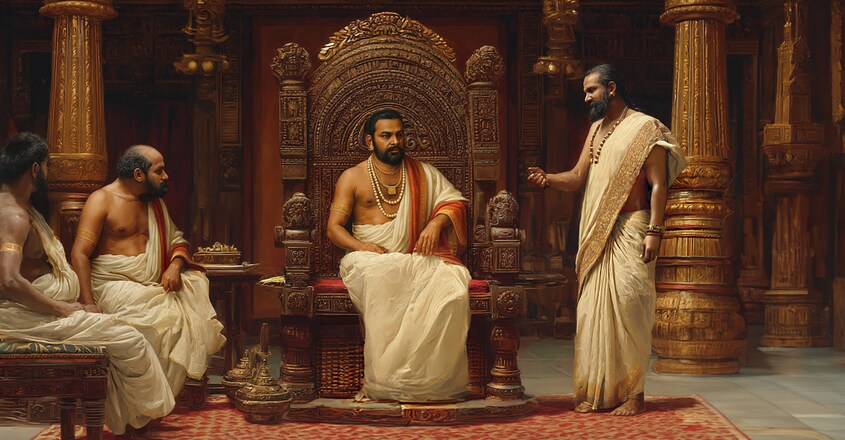 രാജാവിന്റെ മുൻകോപവും രാജ്ഞിയുടെ ദിവ്യത്വവും - aithihyamala | literature