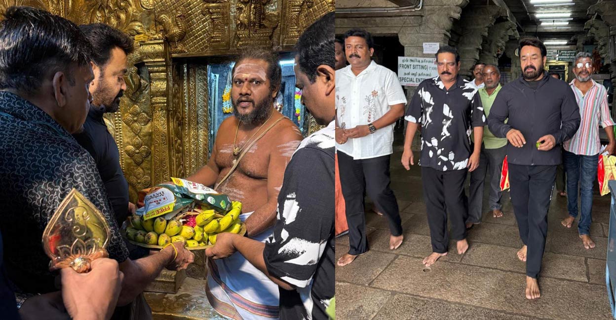 ‘തിരുമല മുരുകന്ക്ക്’; തിരുമലക്കോവിലില്‍ ചെമ്പില്‍ തീര്‍ത്ത വേല്‍ സമര് ...