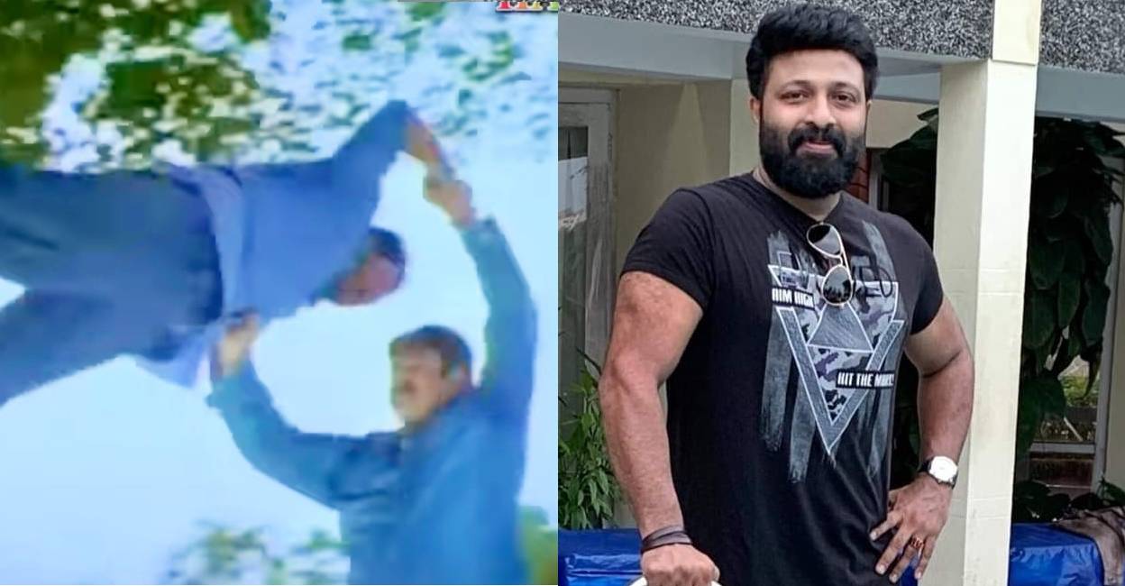 രണ്ടും കൽപ്പിച്ച് ഇടിച്ചു, മമ്മൂട്ടിയുടെ തലയ്ക്ക് മുകളിലൂടെ കാലെടുത്ത് ...