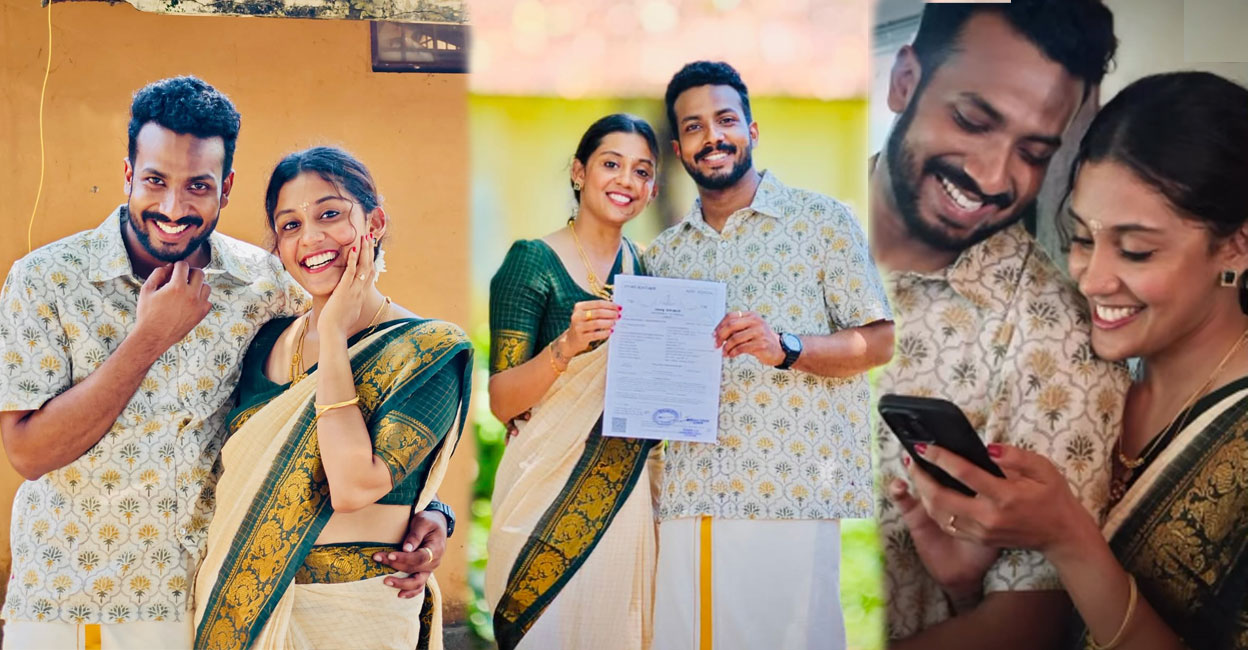 ലളിതം മനോഹരം; ഗായിക ആര്യാ ദയാല്‍ വിവാഹിതയായി | Arya Dayal's wedding has taken place with ...