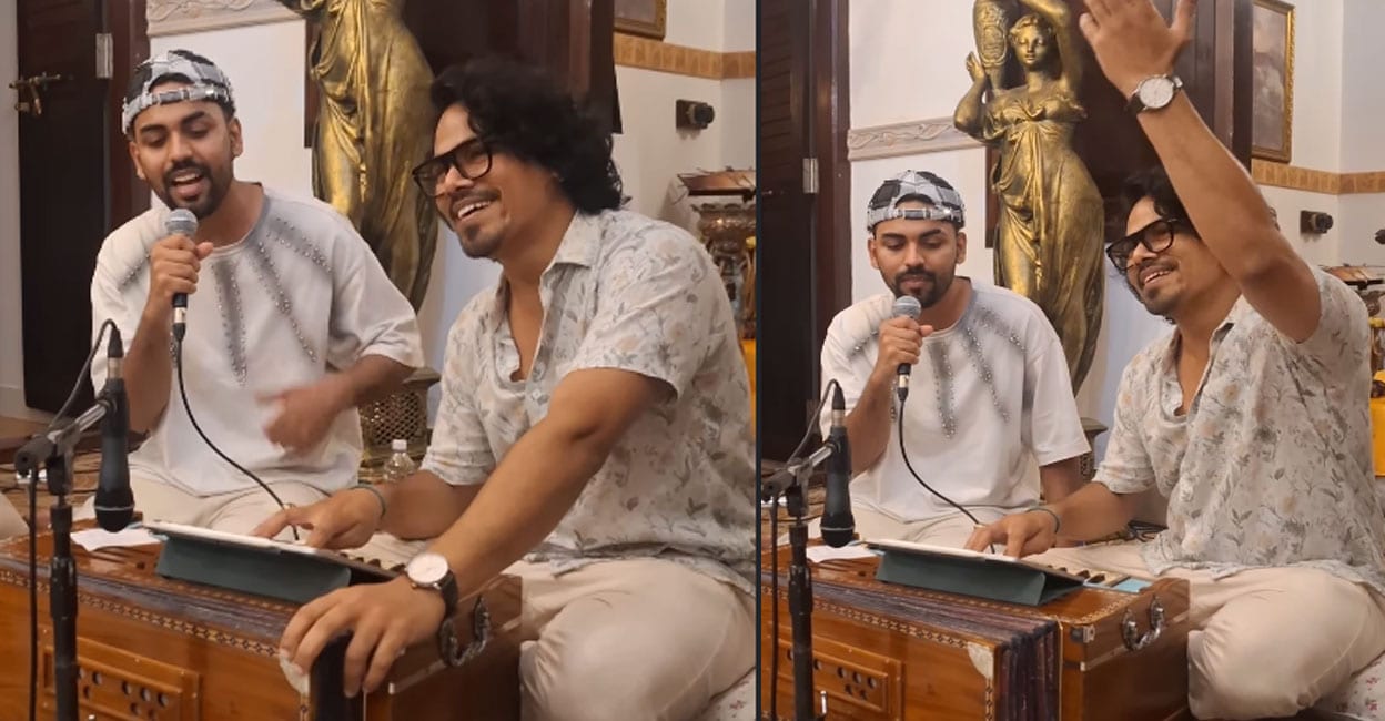 ‘ഇങ്ങനെയൊക്കെ പാടുമോ’; റാസ റസാക്കിനൊപ്പം പാട്ടുപാടി വ്ലോഗർ തൊപ്പി ...