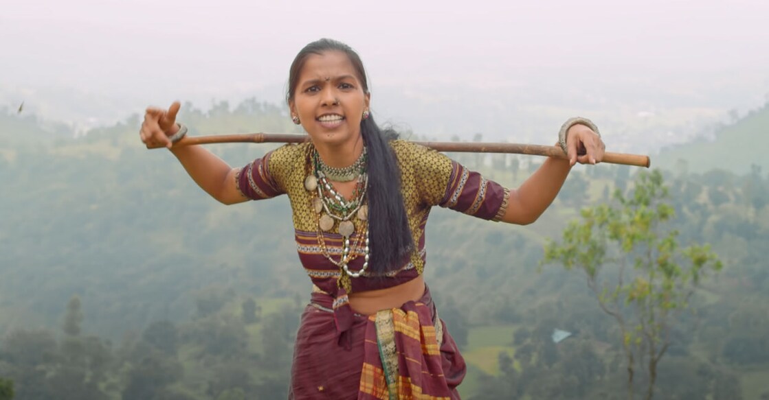 ‘ഇതാര് വേടന്റെ അനിയത്തിയോ?’; തരംഗമായി മഹാരാഷ്ട്രൻ റാപ്പ ...