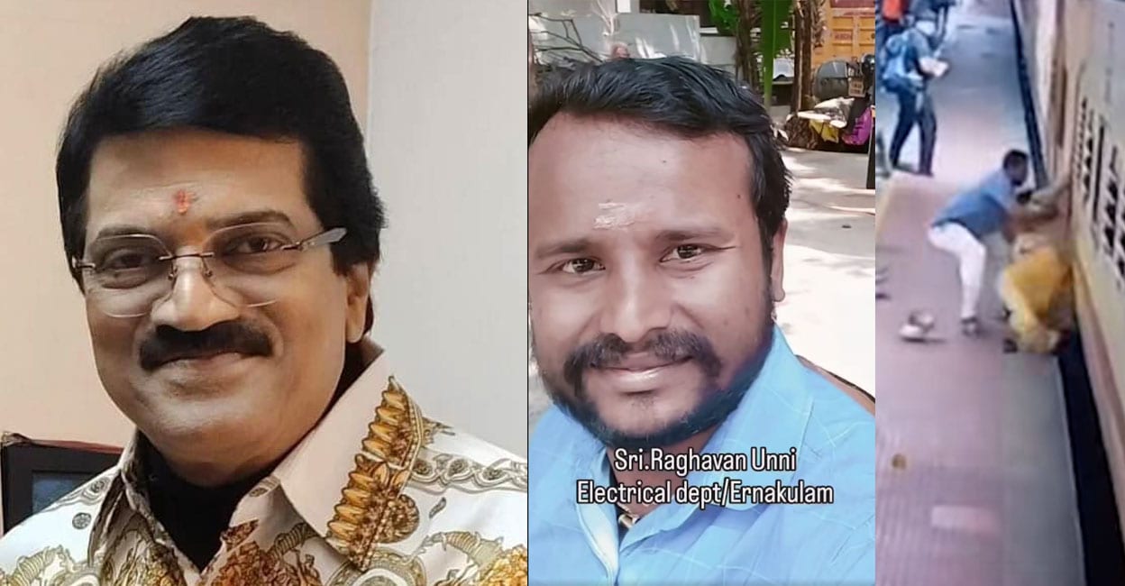ട്രെയിനിന് അടിയിൽപ്പെട്ട യുവതിയെ രക്ഷിച്ച യുവാവിന് അഭിനന്ദനവുമായി എം.ജി ...