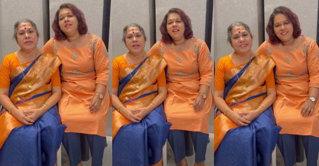 ‘ഏറ്റവും സന്തോഷവതിയായി അമ്മയെ കാണുന്നത് ഇപ്പോഴാണ്’; അമ്മയ്ക്കൊപ്പം ഗാനം ...