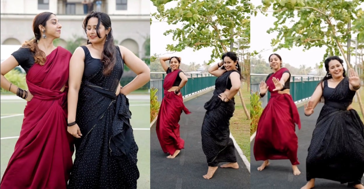 Anna Prasad dance | Malayalam actress dance | Karuppana Kayyale song ...