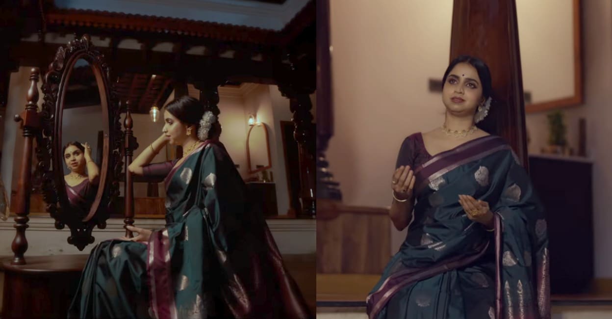‘പനിമതി’ പാടി മൃദുല വാരിയർ; പാടുന്ന രവിവർമ ചിത്രം പോലെയെന്ന് ആരാധക ...