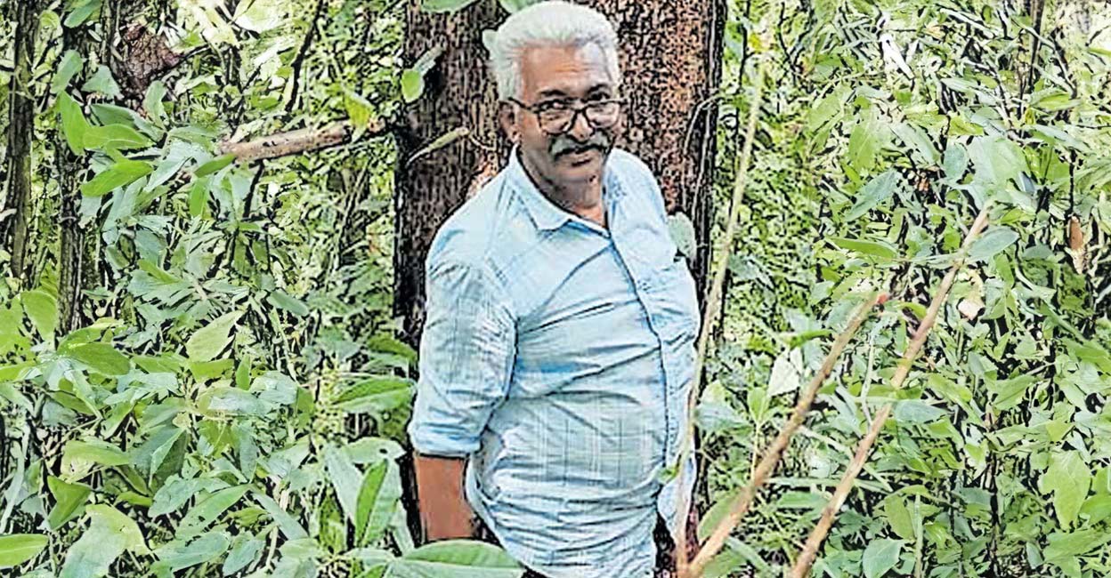 മരച്ചുവട്ടിൽ കടുവ, രക്ഷപ്പെടാൻ മരത്തിൽ കയറി 68 വയസ്സുകാര ...