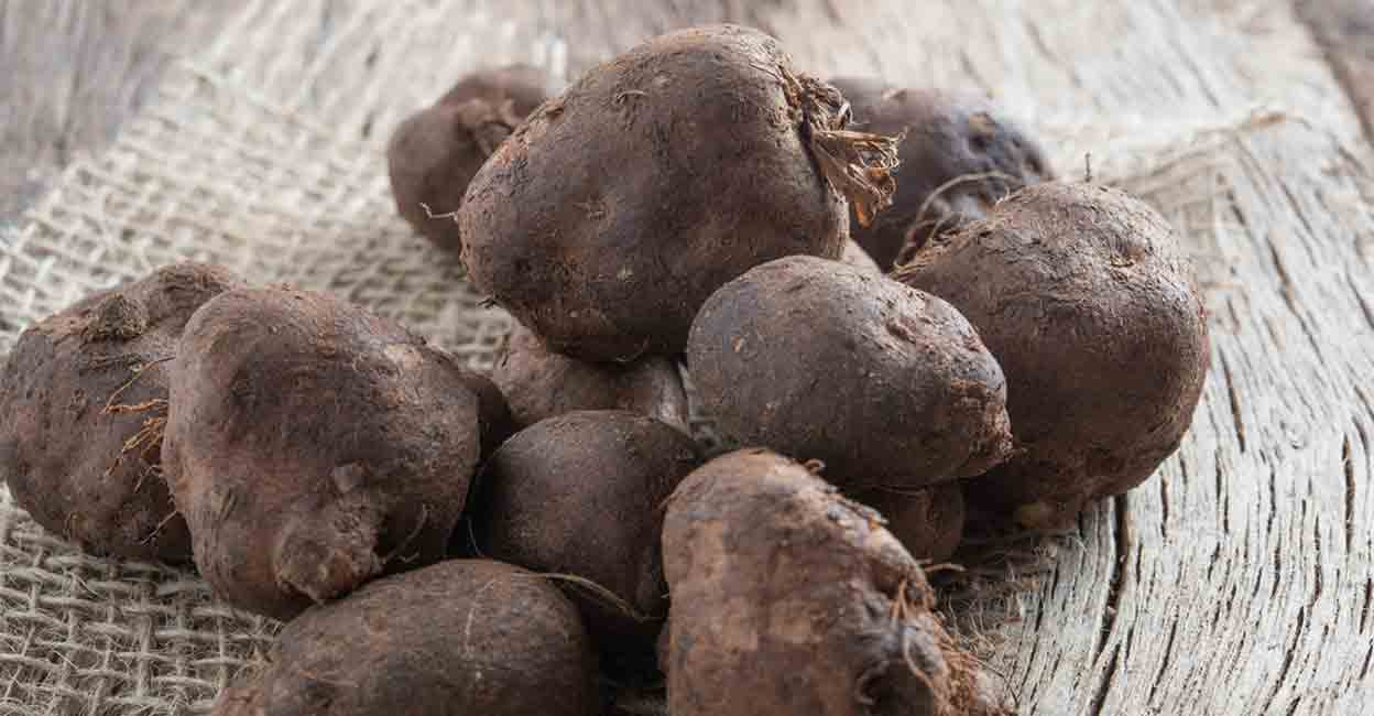 Easiest way to clean Chinese Potato