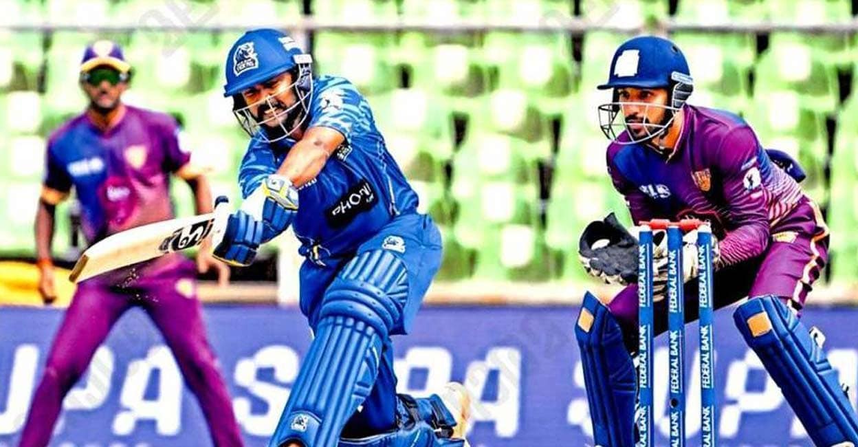 കലക്കൻ കൊച്ചി; ആലപ്പിക്കെതിരെ കൊച്ചിക്ക് 34 റൺസ് ജയം - Kochi Blue ...