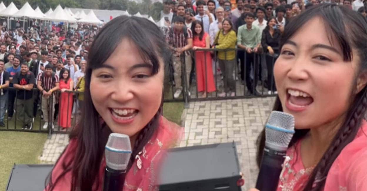 കന്നട സിംപിളല്ലേ? ബെംഗളൂരുവിലെ കാണികളെ കയ്യിലെടുത്ത് ജപ്പാൻകാരി ...