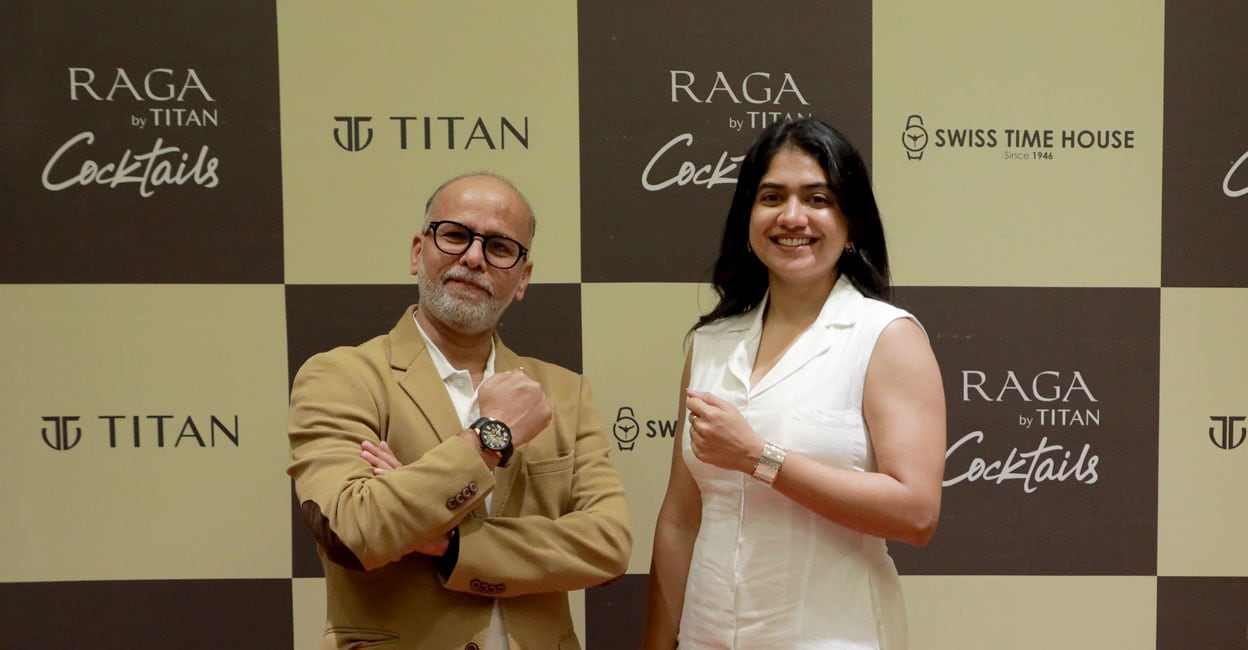 പുതിയ ‘കോക്ക്ടെയിൽ’ കലക്ഷൻ കൊച്ചിയിൽ അവതരിപ്പിച്ച് ടൈറ്റൻ രാഗയും സ്വിസ് ...