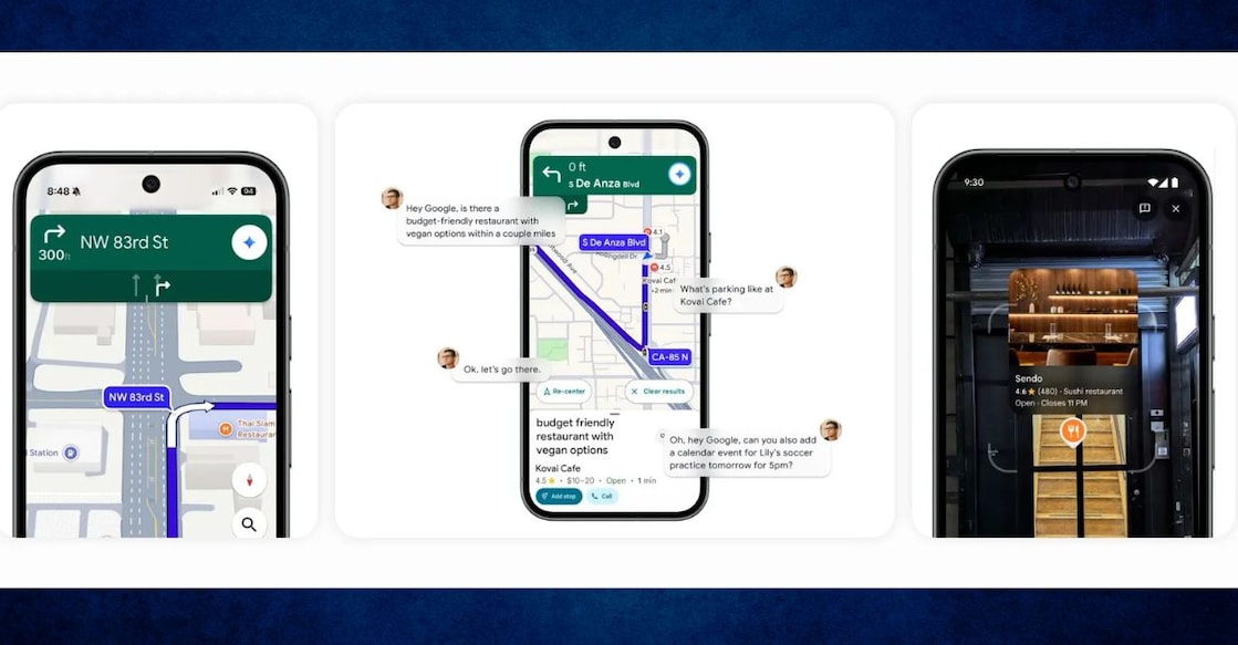 ഇനി ഗൂഗിൾ മാപ്പിനോടും 'ചുമ്മാ സംസാരിക്കാം', കൂട്ടുകാരെപ്പോലെ കൃത്യസ്ഥലത്തെത്തിക്കും; മാറ്റങ്ങള് ...