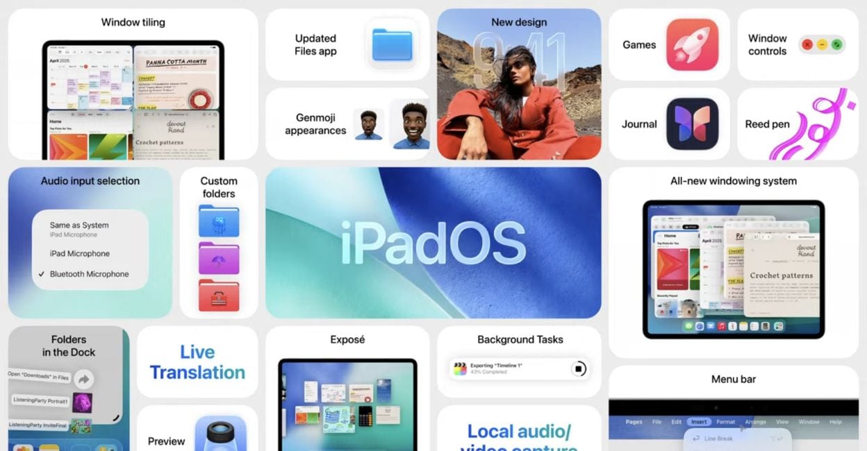 ഐപാഡ് ഇനി കംപ്യൂട്ടറിന് സമാനം;ലിക്വിഡ് ഗ്ലാസ് ഡിസൈൻ, ഇനി ഐഓഎസ് 26 ; ആപ്പിളിന് ആകെ മാറ്റം, അറിയാം ...