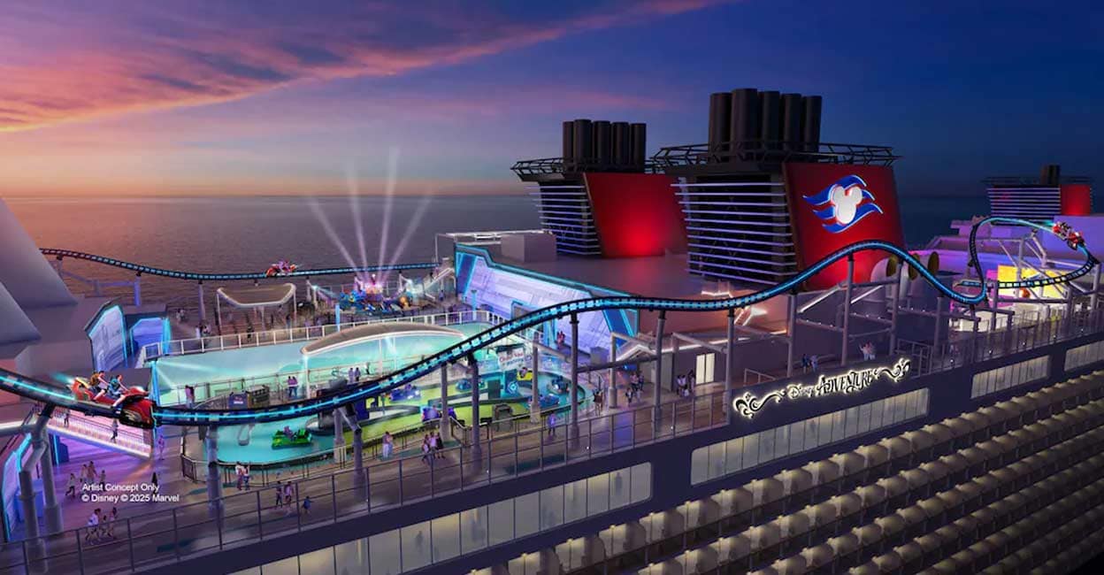 കടലിലൊരു ഡിസ്നി കൊട്ടാരം, അഡ്വഞ്ചർ; ഒഴുകുകയാണ് സന്തോഷം...- Disney ...