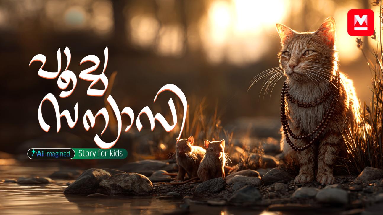 പൂച്ച സന്യാസി! | Poocha Sanyasi | Cat Story | Cat and Mouse | Malayalam ...