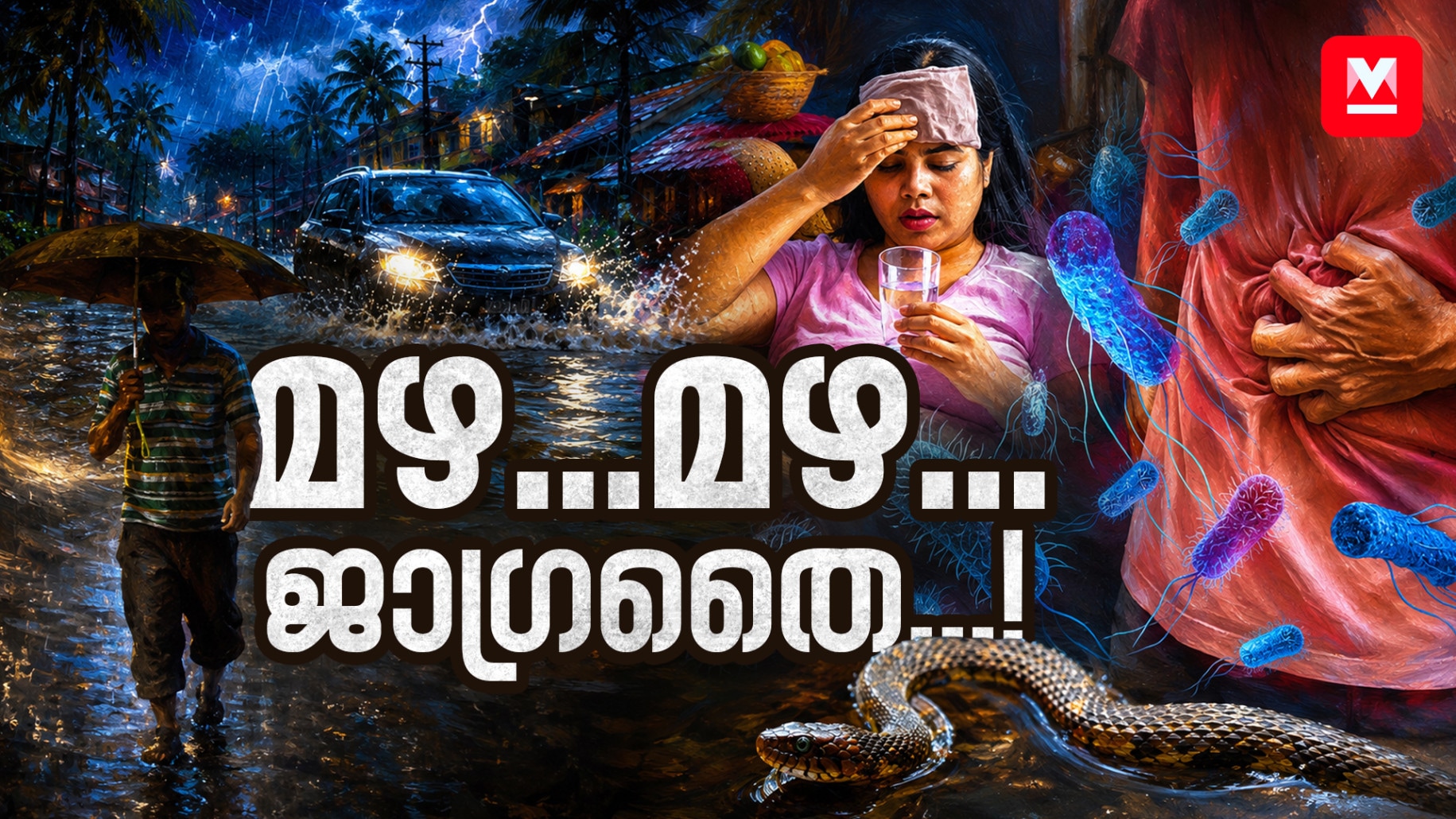 മഴ...മഴ...ജാഗ്രതൈ...! | Manorama Online Explainer | Monsoon Health ...