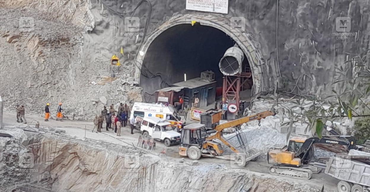 Uttarakhand Tunnel Collapse: Silkyara Tunnel Rescue | Uttarkashi Tunnel ...
