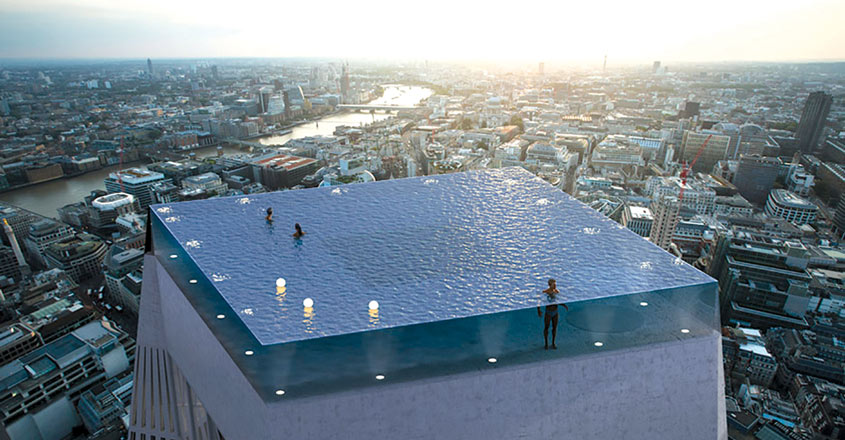 ലോകത്തിലെ ആദ്യത്തെ ‘360 ഡിഗ്രി’ ഇൻഫിനിറ്റി പൂൾ എത്തുന്നു | 360 Degree ...