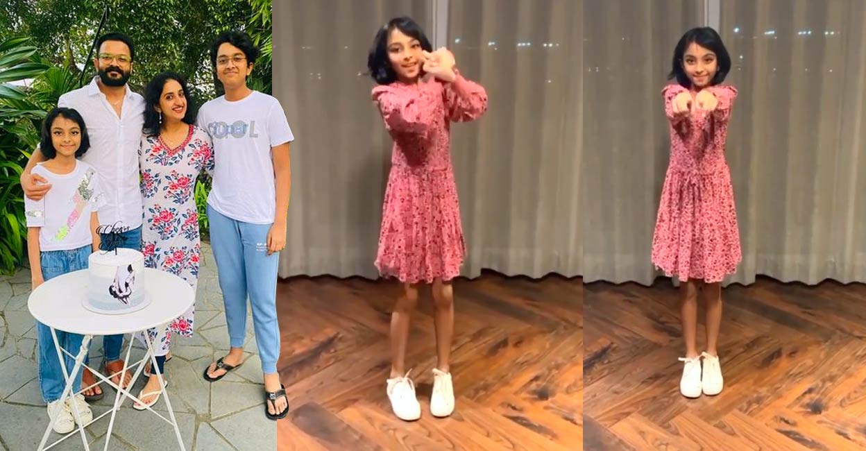 ‘എത്ര സുന്ദരമായാണ് വേദക്കുട്ടി നൃത്തം ചെയ്യുന്നത്’ ;മകളുടെ വിഡിയോ ...