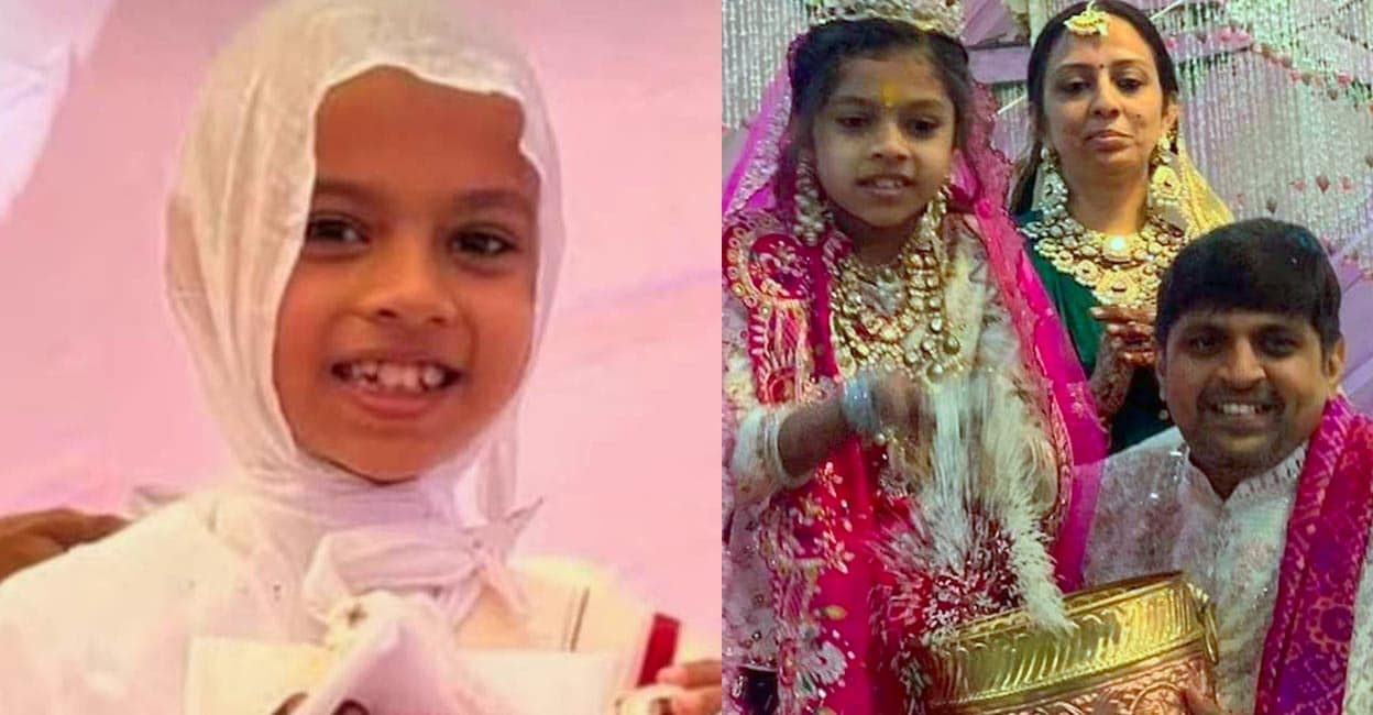 500 കോടിയുടെ സ്വത്തുപേക്ഷിച്ച് സന്യാസിനിയായി എട്ടുവയസ്സുകാരി! - Gujarat ...