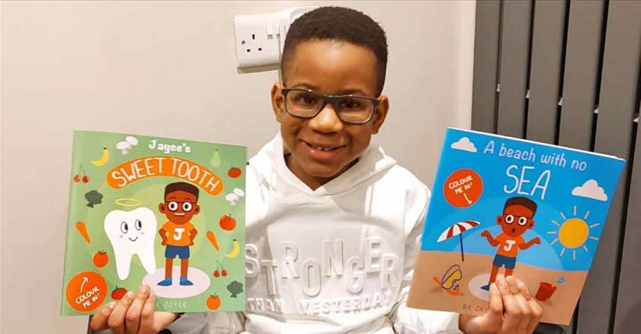 നാല് വയസ്സിൽ എഴുതിയത് രണ്ടു പുസ്തകങ്ങൾ; ഗിന്നസ് റെക്കോർഡിൽ കണ്ണുനട്ട് ...