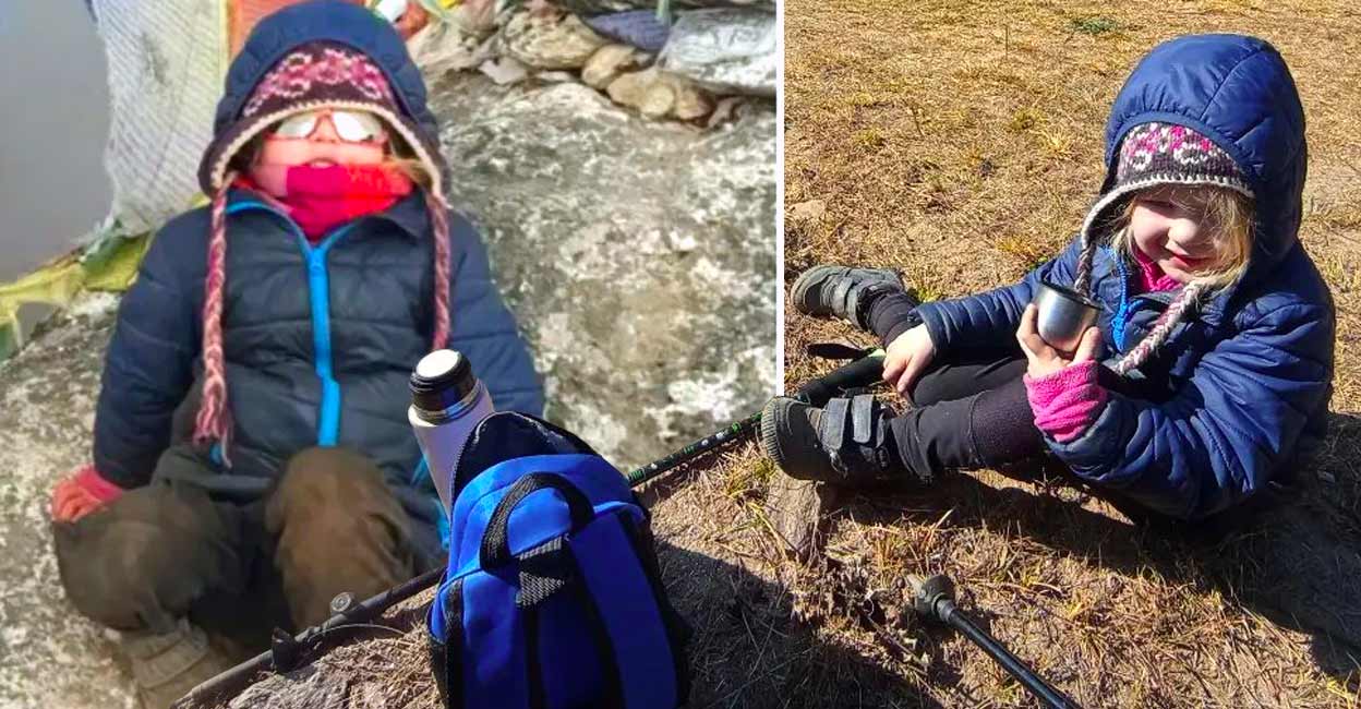 Four-Year-Old Girl from Czech Republic Reaches Mount Everest Base Camp ...