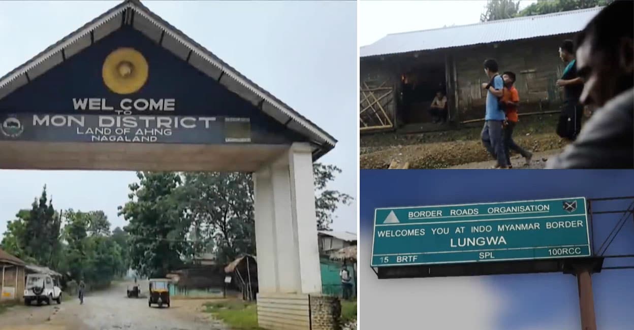 ഇന്ത്യയില്‍ കിടപ്പു മുറി മ്യാന്‍മാറിൽ അടുക്കള - Nagaland house | India | Myanmar | Viral video