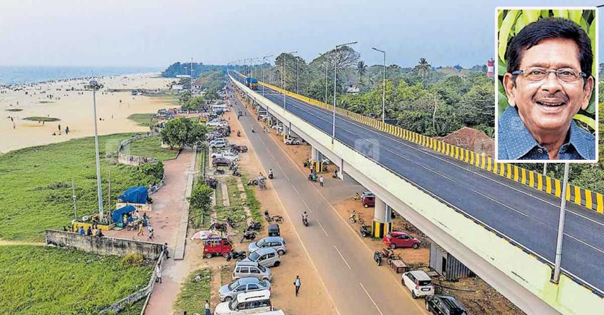 ബീച്ചിന്റെ ടോപ് ആംഗിൾ ഷോട്ട്... ബൈപാസിൽ നിന്ന് ബീച്ച് കാണണം; സംവിധായക ...