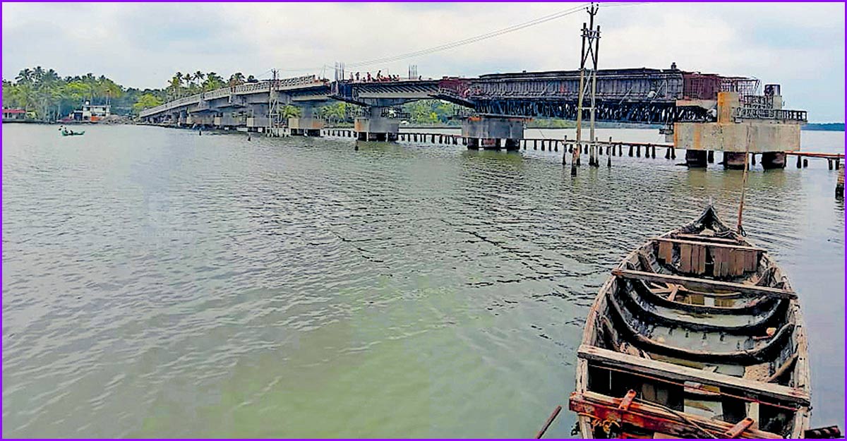 കൂട്ടുംവാതുക്കൽ പാലം നിർമാണം അവസാന ഘട്ടത്തിലേക്ക്