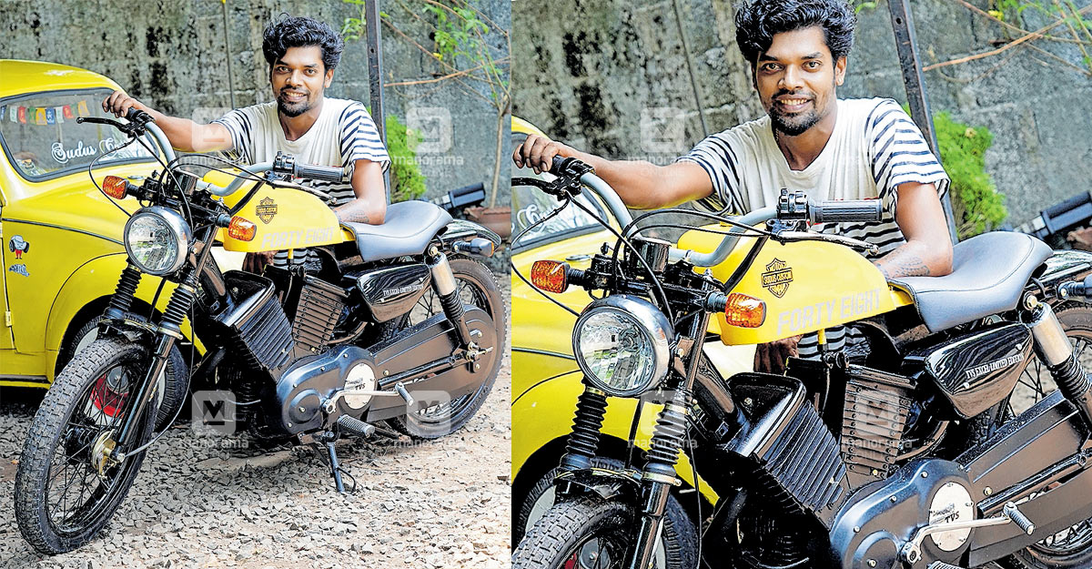 ‘നോക്കണ്ട, ഇതു മോപ്പഡ് അല്ല’... കിടിലൻ മേക്ക് ഓവർ ! | Moped Makeover