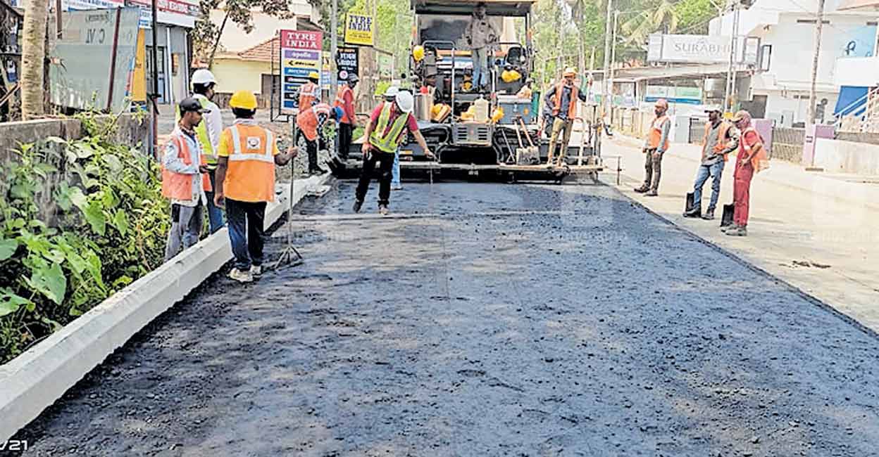 ആലപ്പുഴ - ചങ്ങനാശേരി റോഡ് നവീകരണം ; 60% നിർമാണം പൂർത്തിയായി