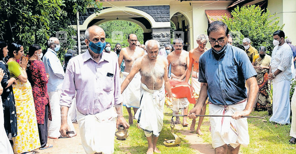 പി.രാമവർമ രാജയ്ക്ക് വിടയേകി നാട്