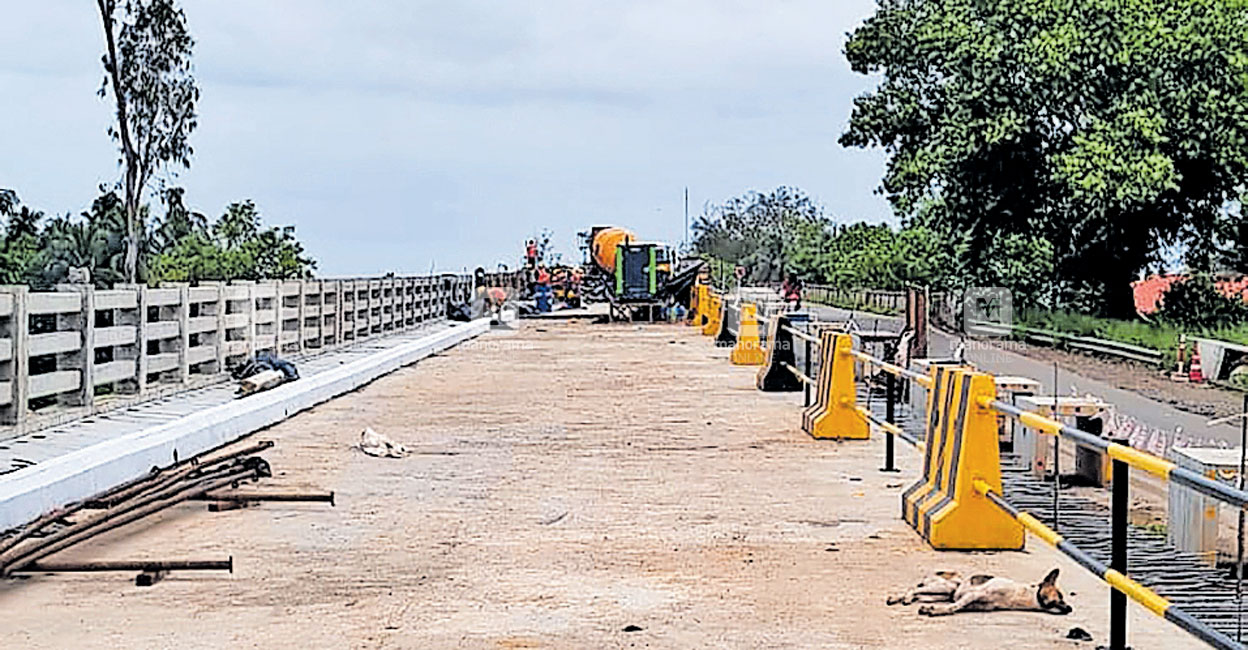 കിടങ്ങറ പാലം: സമീപനപാത ഇന്നു തുറക്കും