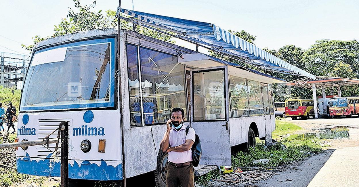 പഴയ ബസ് ഇനി മിൽമ ബൂത്ത്; സംരംഭം കായംകുളം കെഎസ്ആർടിസി ഡിപ്പോയിൽ