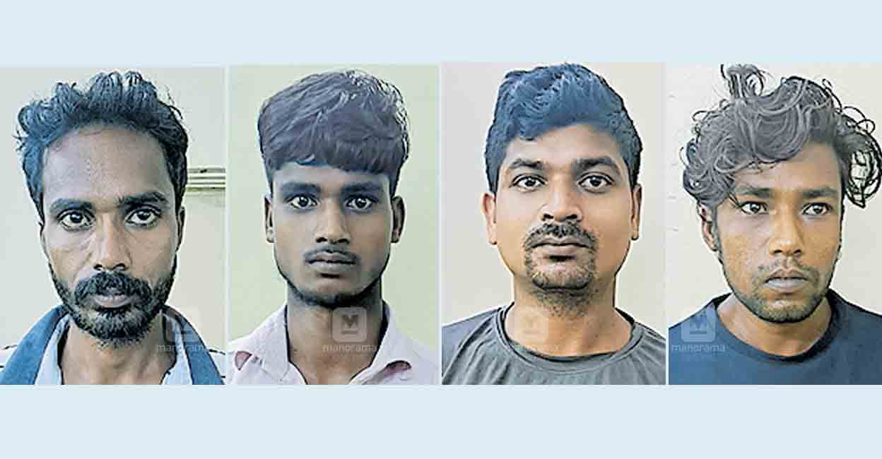 കഞ്ചാവും ക ഞ്ചാവ് ചെടിയുമായി 4 ബിഹാർ സ്വദേശികൾ പിടിയിൽ