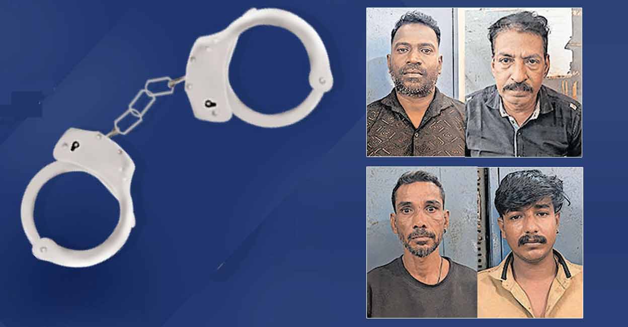 ഉയരപ്പാത പെയ്ന്റ് ചെയ്യാൻ കൊണ്ടുവന്ന 3.6 ലക്ഷം രൂപ വിലയുള്ള എയർ കംപ്രസർ മോഷ്ടിച്ചു; 4 പേ ...