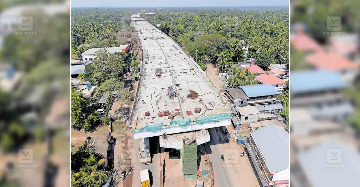 അരൂർ - തുറവൂർ ഉയരപ്പാത ഇടപ്പള്ളി വരെ നീട്ടിയേക്കും; തുടർച്ചയായ 30 ...