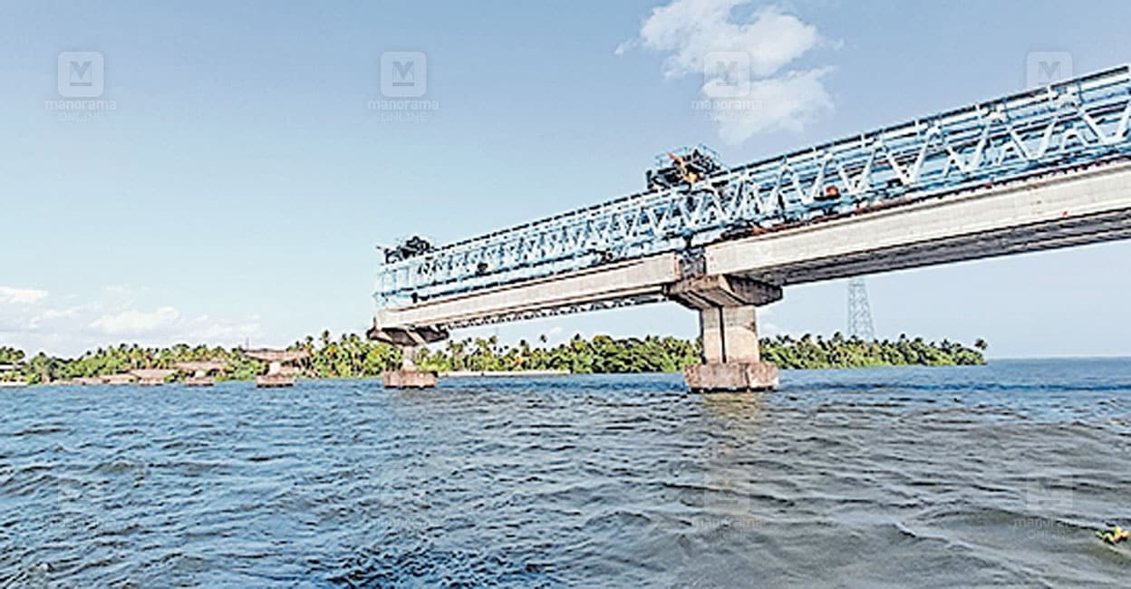 മാക്കേക്കടവ്–നേരേകടവ് പാലം അവസാനഘട്ടത്തിലേക്ക്; 80 ഗർഡറിൽ 61 എണ്ണം പൂർത്തിയായി | Poochakkal ...